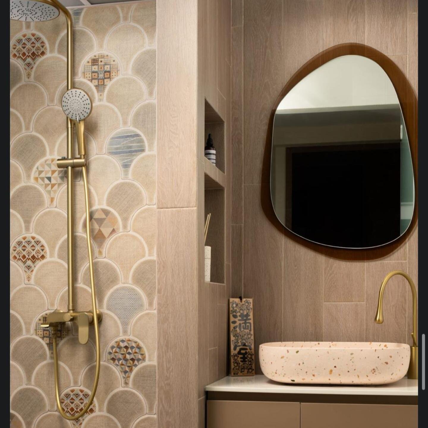 MD TRZ02 TERRAZZO PINK BASIN – modeste